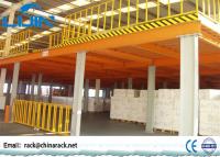 China Heavy Cargos Industrial Mezzanine Floors Load Capacity 0-2000kg / Square Metre for sale
