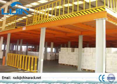 China Heavy Cargos Industrial Mezzanine Floors Load Capacity 0-2000kg / Square Metre for sale