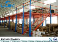 China Double T-Steel Storage Mezzanine Platforms , Workshop Warehouse Mezzanine Systems for sale