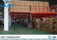 China Double T-Steel Storage Mezzanine Platforms , Workshop Warehouse Mezzanine Systems for sale