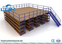 China Multiply layer Industrial Rack Supported platform floor steel mezzanine for sale