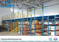 China Durable Mezzanine Warehouse System , Powder Coated Metal Mezzanine Systems for sale