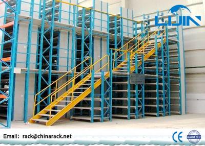 China Workshop Rack Supported Mezzanine Floor With Walkways Multi Layer for sale