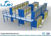China Heavy Duty Rack Supported Mezzanine System Q235 Steel Material AS4084 Approval for sale
