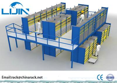 China Heavy Duty Rack Supported Mezzanine System Q235 Steel Material AS4084 Approval for sale