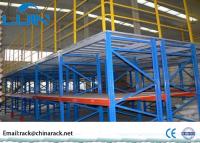 China Pallet Mezzanine Floor Racking System Q235B Cold Roll Steel Large Load Capacity for sale