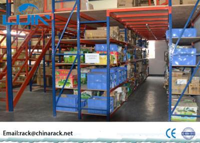 China Pallet Mezzanine Floor Racking System Q235B Cold Roll Steel Large Load Capacity for sale