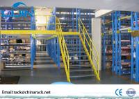 China Display Pallet Rack Mezzanine Systems Heavy Duty / Medium Duty Bottom Shelf for sale