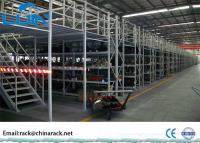 China Orange , blue metal Rack Supported Mezzanine System Powder Coated Finish for sale