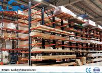 China Steel Extra Heavy Duty Cantilever Racks 300KG---2500KG Per Arm Multi Level for sale