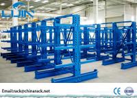 China Double Sided Heavy Duty Cantilever Racking Length 500 - 1200mm Arm for sale
