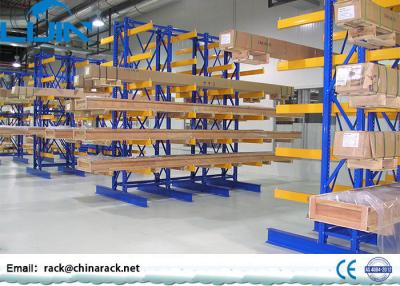 China Warehouse Cantilever Storage Racks 200-2500kg / Arm Load Long Section Steel for sale