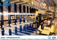 China Heavy Duty Cantilever Storage Racks Systems Muti Layers Powder Coated for sale