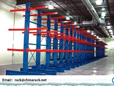 China Powder Coating Cantilever Storage Racks Corrosion Protection Material for sale