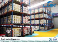 China Logistics Storage Drive In Pallet Rack 1350 - 3900mm Width Corrosion Resistance for sale