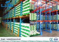 China Adjustable Drive In Drive Through Racking System Customized Size Q235B Cold Steel for sale