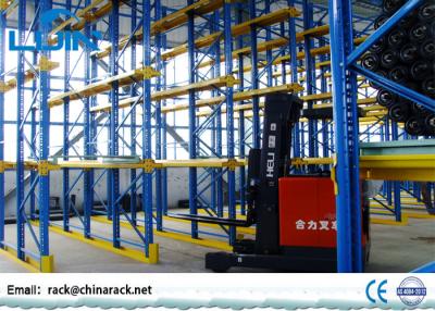 China Metal Double Sided Heavy Duty Racking System With Aisle Pallet Shelving for sale