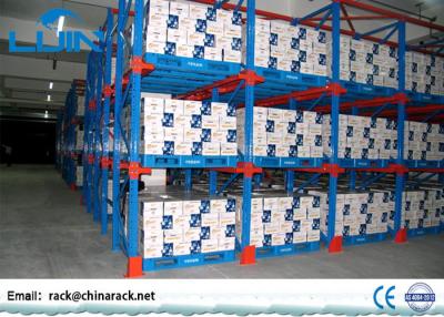 China Warehouse Drive In Racking System , AS4084-2012 Heavy Duty Drive Through Racking for sale