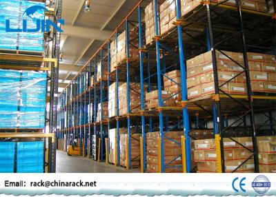 China Heavy Duty Drive In Pallet Rack For Industrial Workshop Optional Color for sale