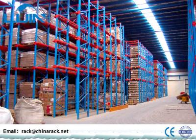 China Selective Drive In Pallet Rack Powder Coated Finish 1350mm - 3900mm Width for sale