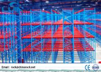 China Drive In Selective Pallet Racking System , Warehouse Drive In Racking For Sale for sale