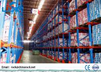 China Storage Drive Through Pallet Racking , Thru - Drive In Rack Pallet Racks Shelving for sale