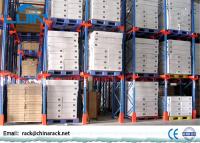China Industrial Warehouse Drive In Pallet Rack Convenient Pick Up Cargos for sale