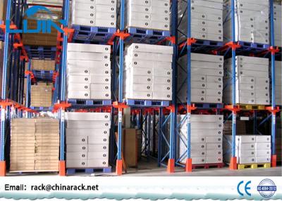 China Industrial Warehouse Drive In Pallet Rack Convenient Pick Up Cargos for sale
