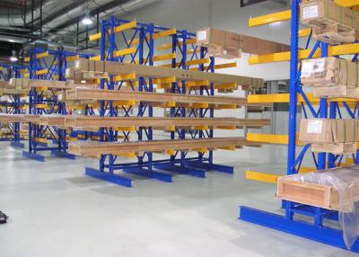 China New Pattern Cantilever Metal Racks , Heavy Shelves Industrial Cantilever Racks for sale