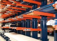 China ISO9001 Cantilever Storage Racks Powder Coated Finish Customized Size for sale
