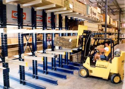 China Assemble Cantilever Lumber Storage Racks , MAD-66 Heavy Duty Racking System for sale