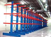 China Steel Structural Cantilever Storage Racks For Building Materials Optional Color for sale