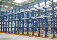 China Outdoor / Indoor Cantilever Storage Racks Corrosion Protection Customized Size for sale