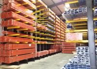 China Outdoor / Indoor Cantilever Storage Racks Corrosion Protection Customized Size for sale