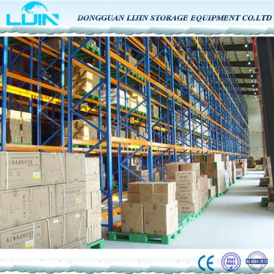 China Powder Coated Heavy Duty Storage Racks Selective Color 1-4Tons / Layer for sale