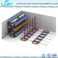 China Warehouse Cantilever Pallet Racking , Selective Size Cantilever Steel Rack for sale