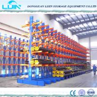 China Warehouse Cantilever Pallet Racking , Selective Size Cantilever Steel Rack for sale