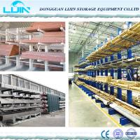 China Warehouse Cantilever Pallet Racking , Selective Size Cantilever Steel Rack for sale