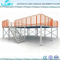 China Q235 Industrial Mezzanine Racking System , ISO9001 Metal Mezzanine Systems for sale