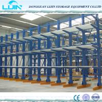 China Professional Cantilever Storage Racks Various Column Arm Sizes Spray Painting Surface for sale