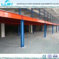 China Steel Industrial Mezzanine Floors System Easy Install / Dismantle Large Load for sale