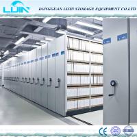 China Mechanical Metal Movable Compact Mobile Filing Cabinet Anti Corrosion for sale