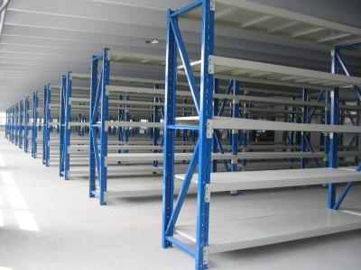 China Durable Commercial Steel Shelving Selective Layers Convenient Installation for sale