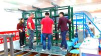 China Blue / Green Mould Storage Racks With Crane Drawer Type L3100 * W600 * H2000MM for sale