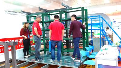 China Blue / Green Mould Storage Racks With Crane Drawer Type L3100 * W600 * H2000MM for sale