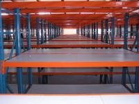 China Powder Coated Commercial Storage Racks , Light Duty Metal Racking Shelving for sale