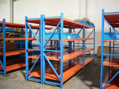 China Q235B Steel Light Duty Shelving , Selective Layer Electric Metal Storage Racks for sale