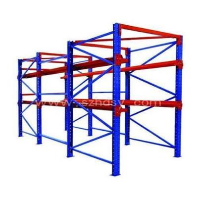China Industrial Storage Equipment Selective Drive in Pallet Rack Corrosion protection for sale