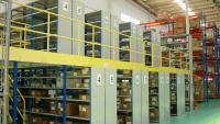 China Steel Industrial Mezzanine Floor Systems Easy Install / Dismantle Large Load for sale
