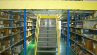 China Steel Industrial Mezzanine Floor Systems Easy Install / Dismantle Large Load for sale